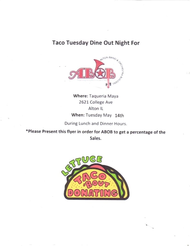 Taco Tuesday for Music! – New
